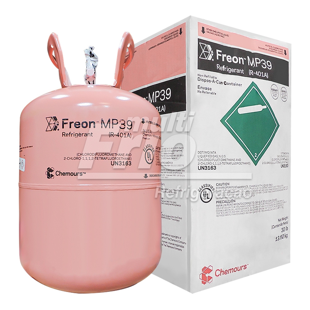 Gás Botija MP39 CHEMOURS 13,36 Kg Refrigerante | Multifrio Refrigeração