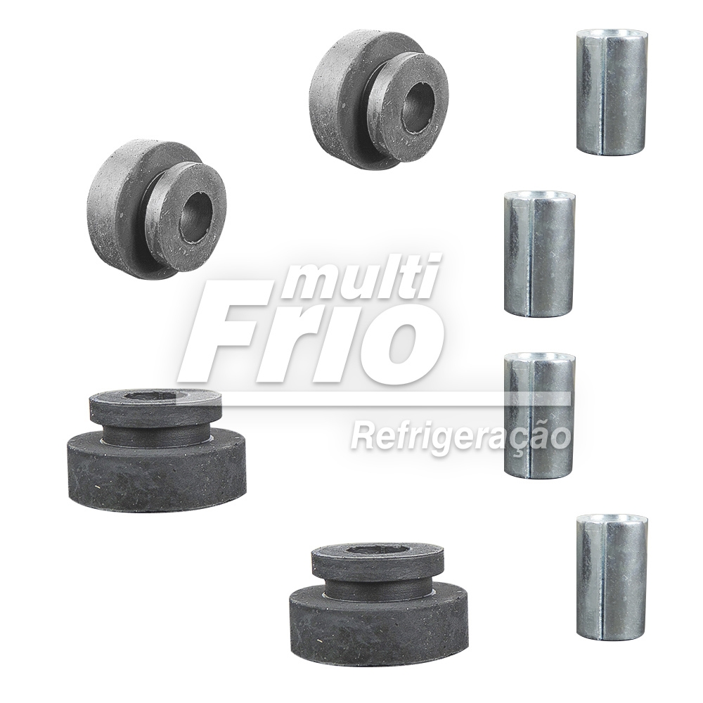 Motor Compressor 3/4 HP Aspera NEU 6214E 220V R22 | Multifrio Refrigeração