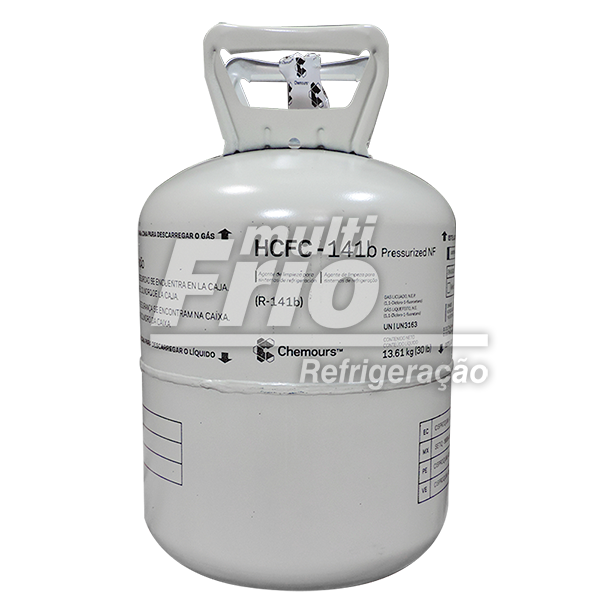 Gás Fluído 141b R11 Freon Chemours Dupont Botija 13,6Kg Original ...