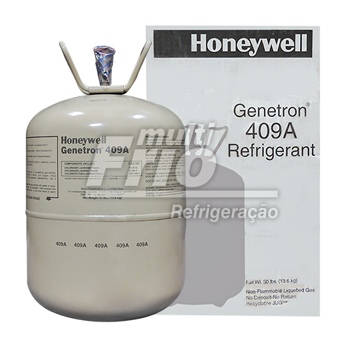 Gás Botija R409 A Refrigerante 13,62 kg | Multifrio Refrigeração