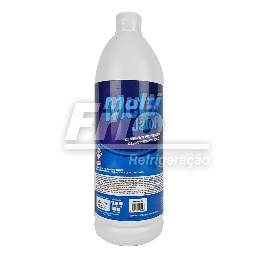 Metasil Jato Plus Detergente Desengraxante 1 Litro | Multifrio Refrigeração