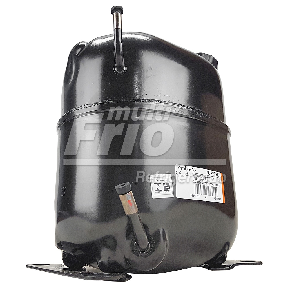 Motor Compressor Aspera 1.1/4 HP NJ 9232E 220V R22 | Multifrio Refrigeração